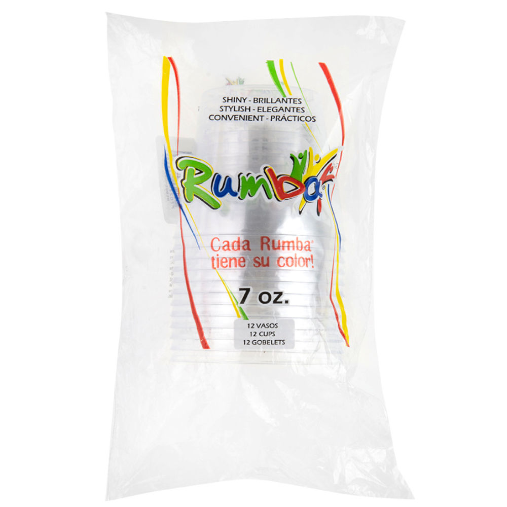 Vaso Desechable Rumba 7oz 12 Unidades | SuperBooM